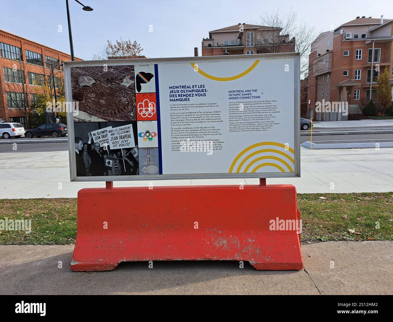 Missed connections at Olympic Stadium sign in Montreal, Quebec, Canada ...