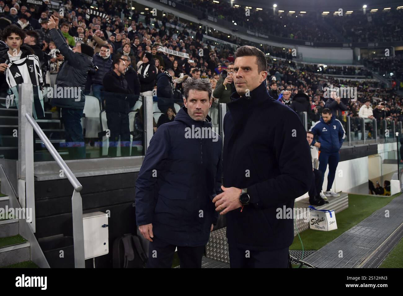 Turin, Italy. 29th Dec, 2024. Thiago Motta head coach of Juventus FC ...
