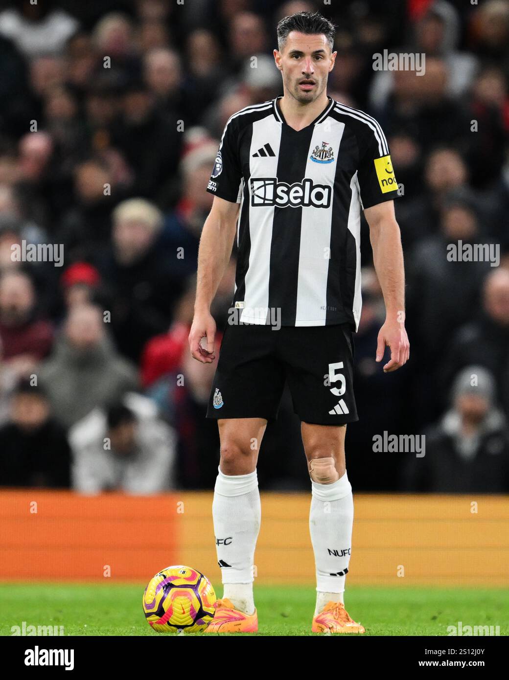 Manchester, UK. 30th Dec, 2024. Fabian Schär of Newcastle United in ...