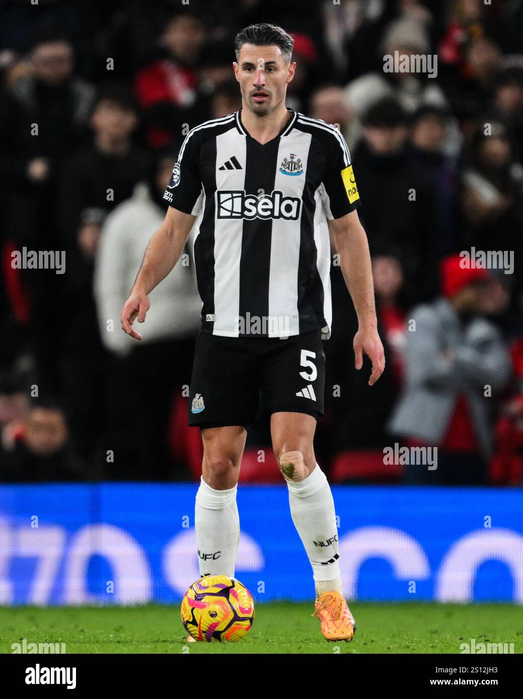 Manchester, UK. 30th Dec, 2024. Fabian Schär of Newcastle United in ...