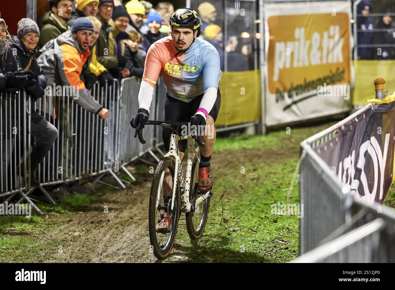 Diegem, Belgium. 30th Dec, 2024. Arno The Kid pictured in action during ...