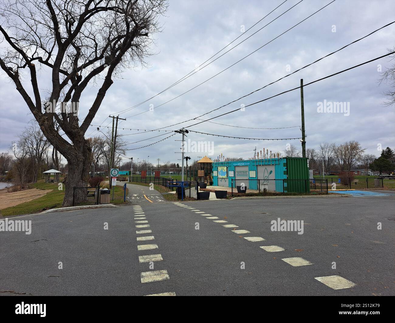 Nautical Centre at Bellevue Park in Pincourt, Quebec, Canada Stock ...