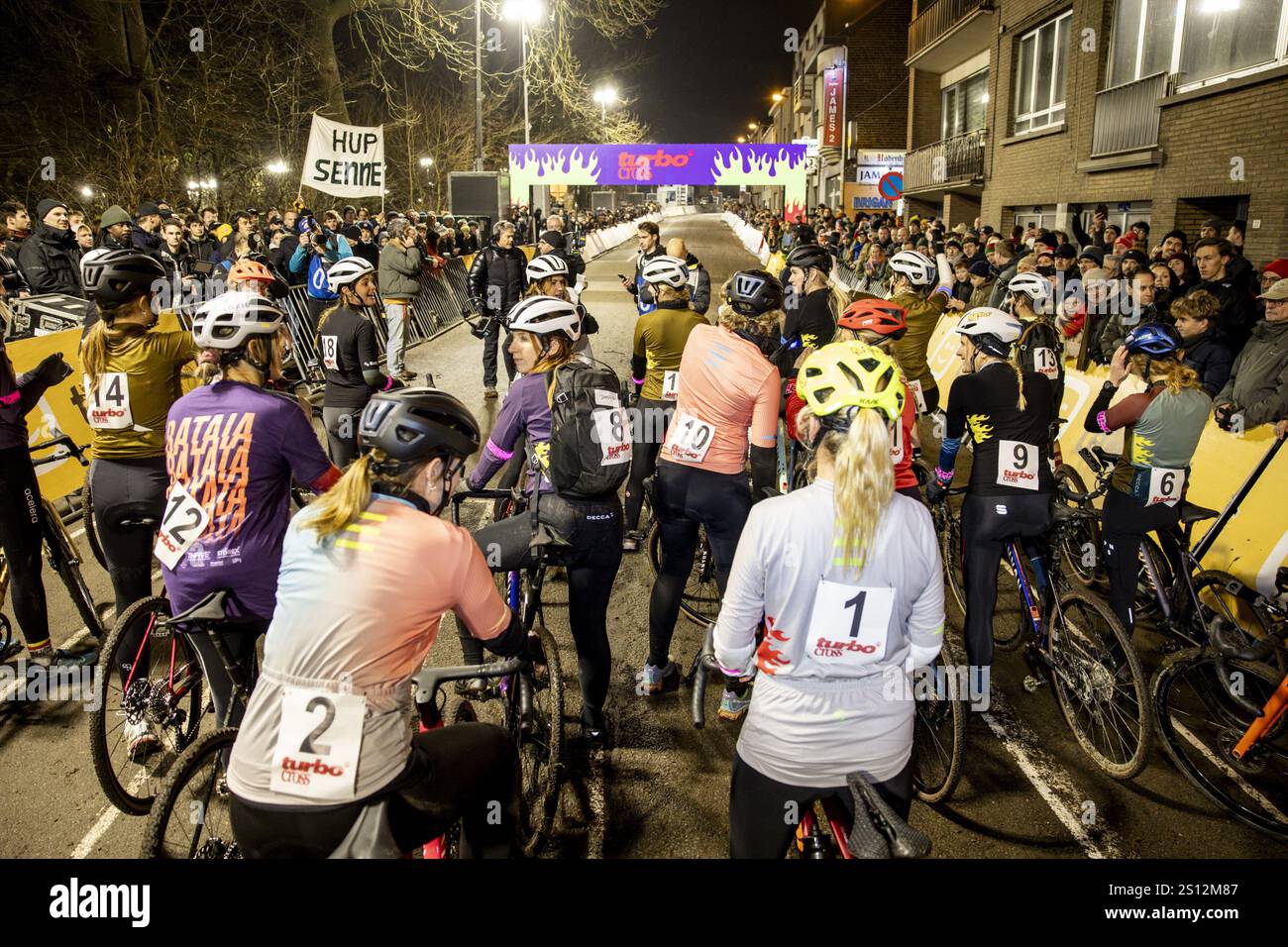 Diegem, Belgium. 30th Dec, 2024. illustration pictured of the peloton ...