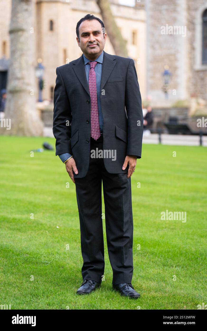Sanjib Bhattacharjee, who has been awarded a British Empire Medal (BEM ...