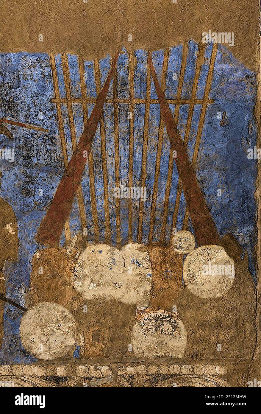 Federal symbol of the Western Turks circa 650 CE Stock Photo - Alamy