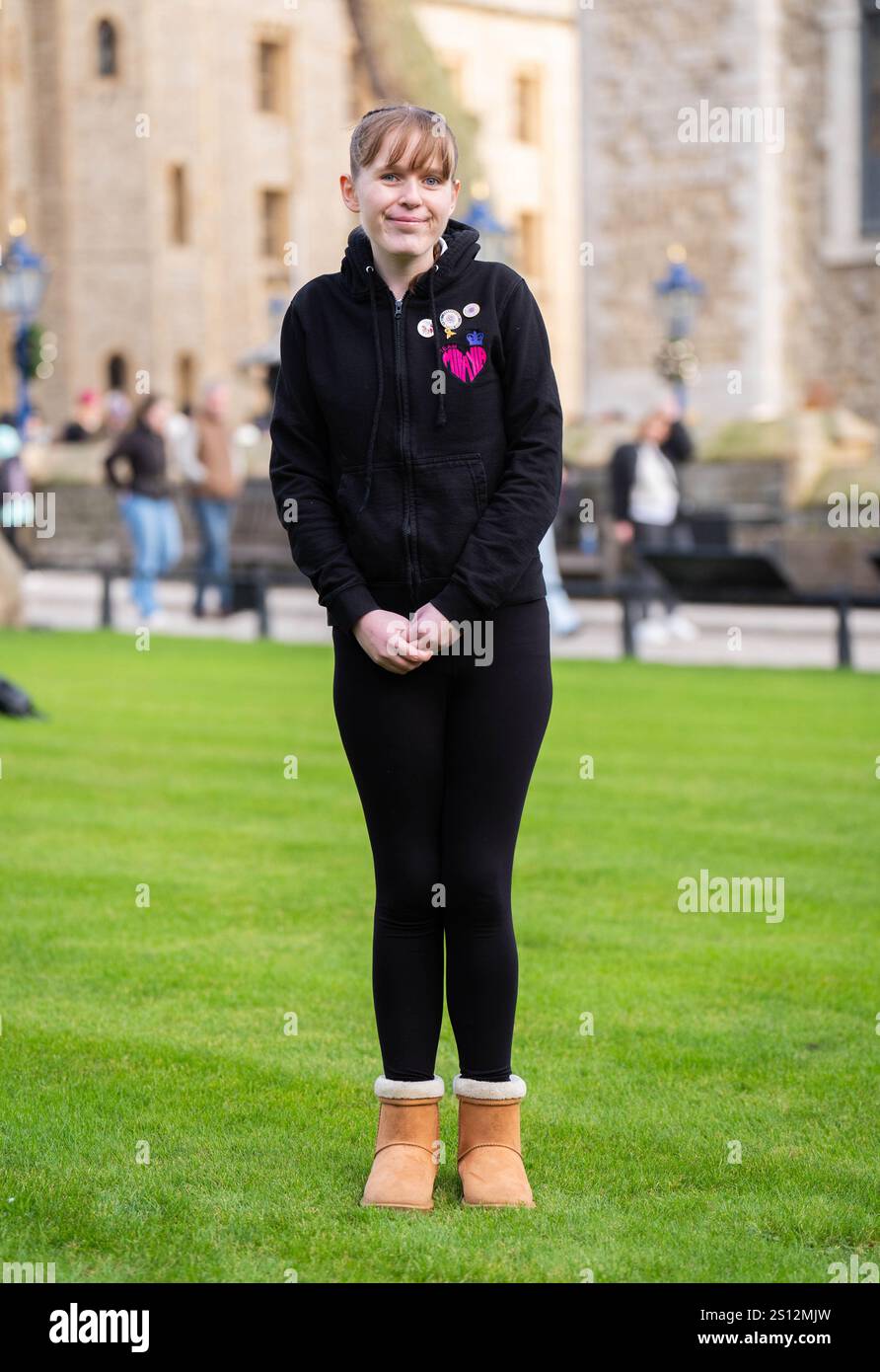 Mikayla Beames who has been awarded a British Empire Medal (BEM) for ...