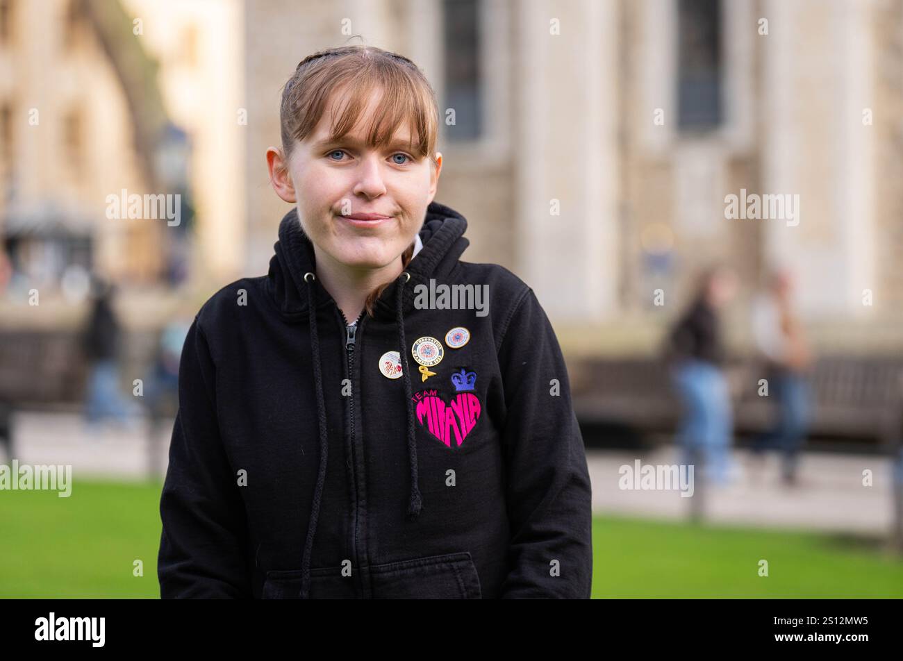 Mikayla Beames who has been awarded a British Empire Medal (BEM) for ...