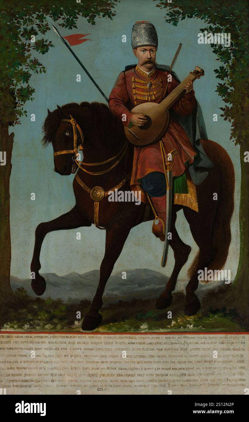 Fedir Stovbynenko - Kozak-bandyryst (1893) VER1 Stock Photo - Alamy