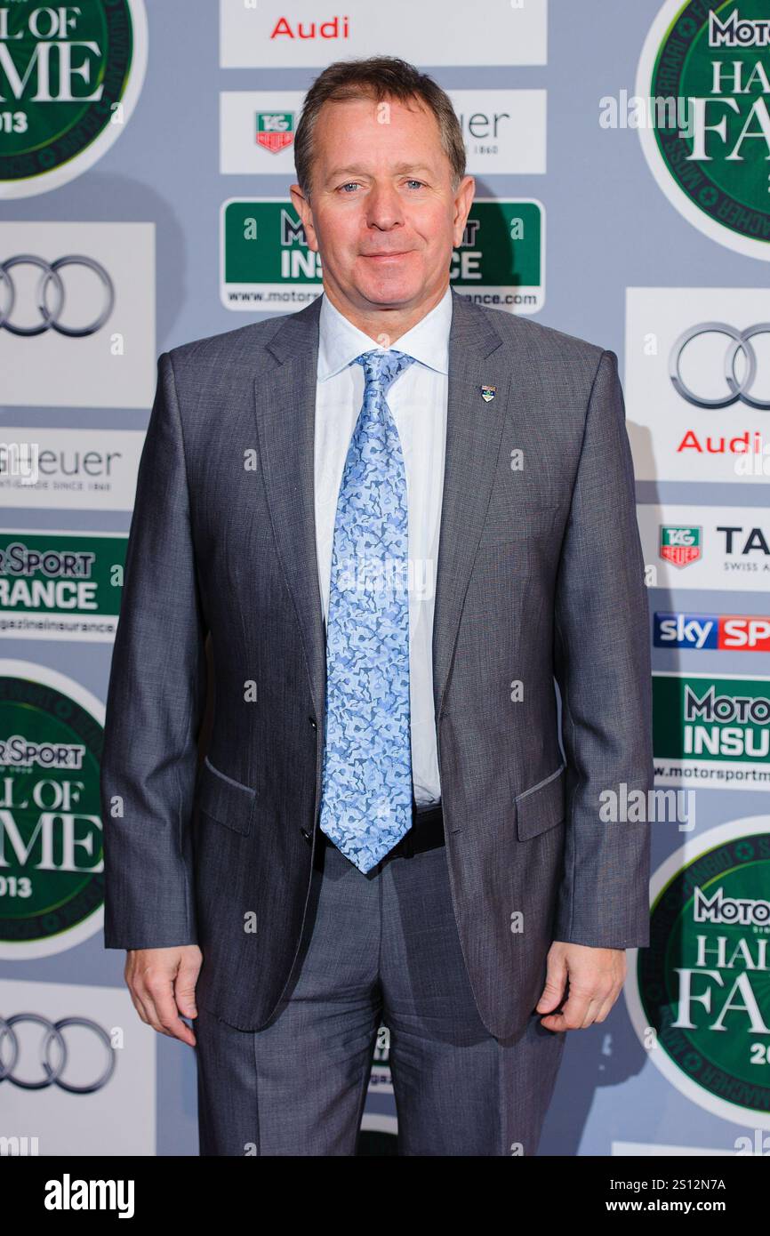 File photo dated 25/02/13 of Martin Brundle, who has been made an OBE (Officer of the Order of ...