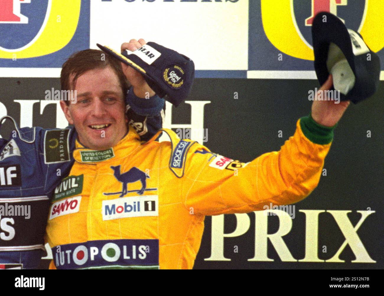 File photo dated 12/07/92 of Martin Brundle, who has been made an OBE (Officer of the Order of ...
