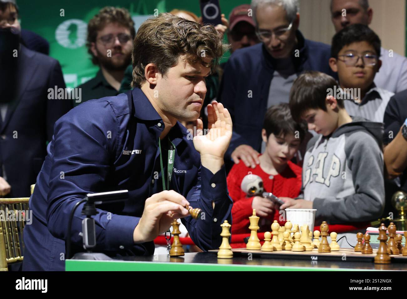FIDE Chess Rapid & Blitz Championship at New York. Magnus Carlsen the ...