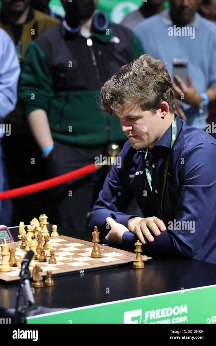 New York, USA. 28th Dec, 2024. FIDE Chess Rapid & Blitz Championship at ...