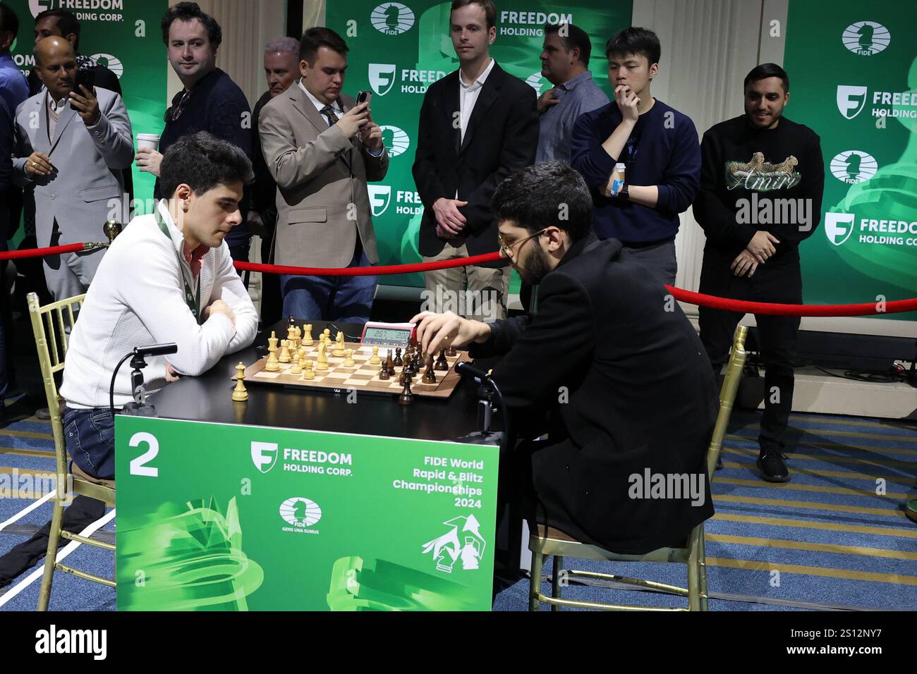 FIDE Chess Rapid & Blitz Championship at New York Stock Photo - Alamy