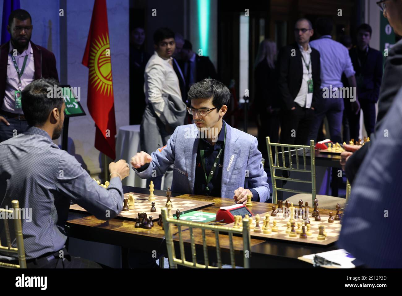 New York, USA. 30th Dec, 2024. FIDE Chess Rapid & Blitz Championship at ...