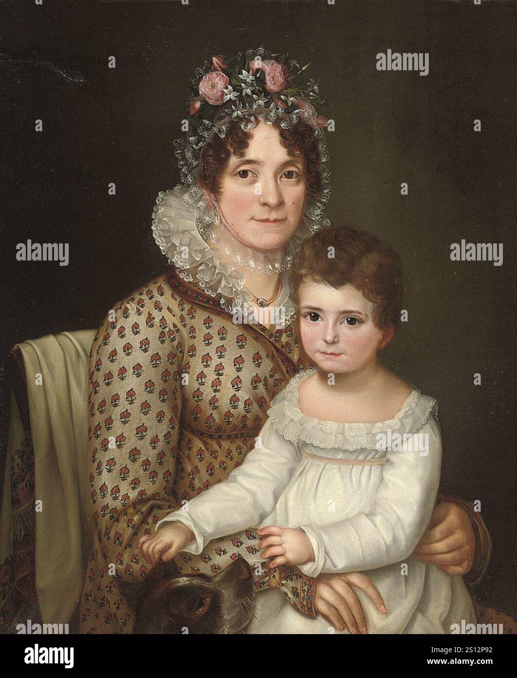 Felicite Beaudin - Motherly love Stock Photo - Alamy