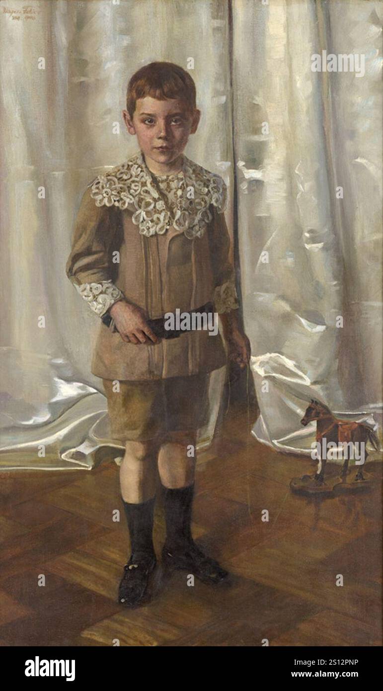 Felix Mayer-Felice Ludwig Hohe im Alter von sechs Jahren Stock Photo ...