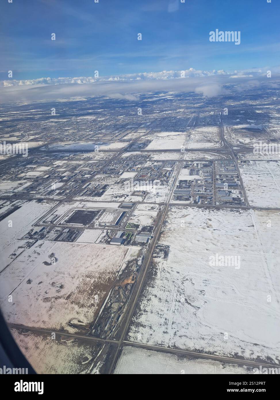 Aerial view of Winnipeg, Manitoba, Canada Stock Photo - Alamy