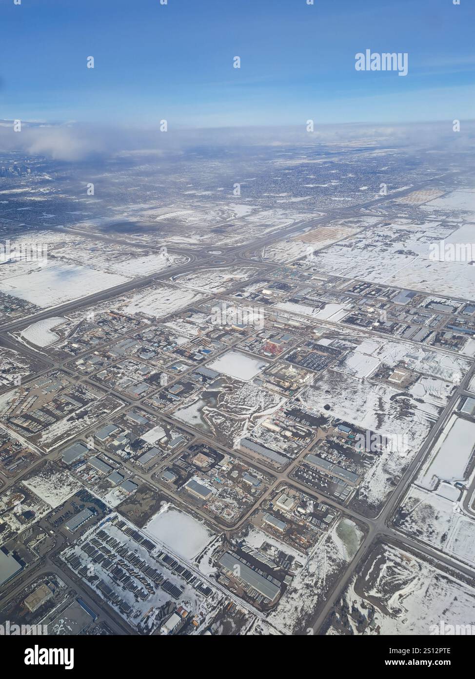 Aerial view of Winnipeg, Manitoba, Canada Stock Photo - Alamy