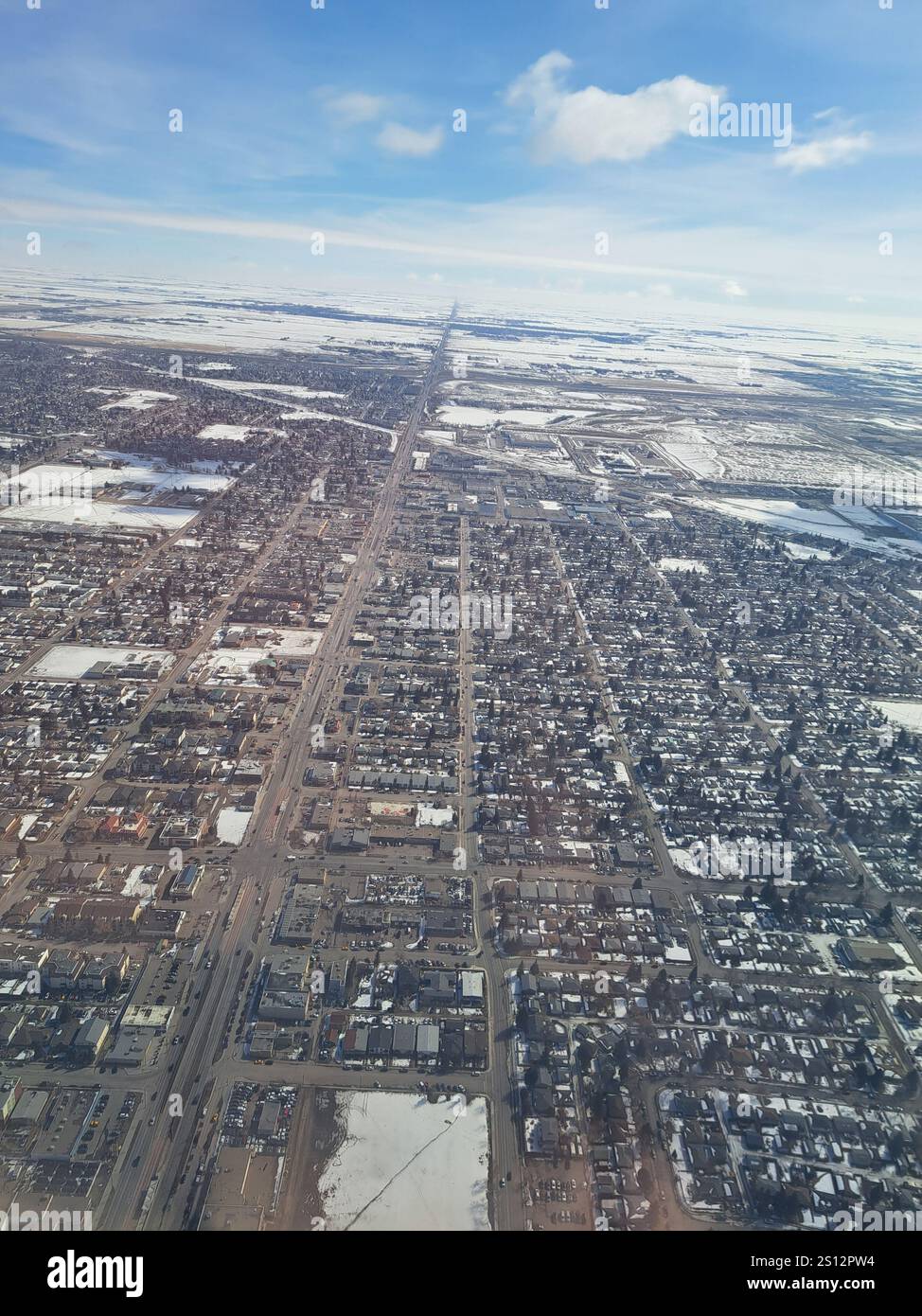Aerial view of Winnipeg, Manitoba, Canada Stock Photo - Alamy