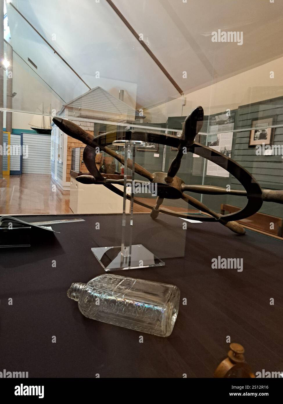 Prohibition artifacts displayed at the Arche Museum in St. Pierre ...