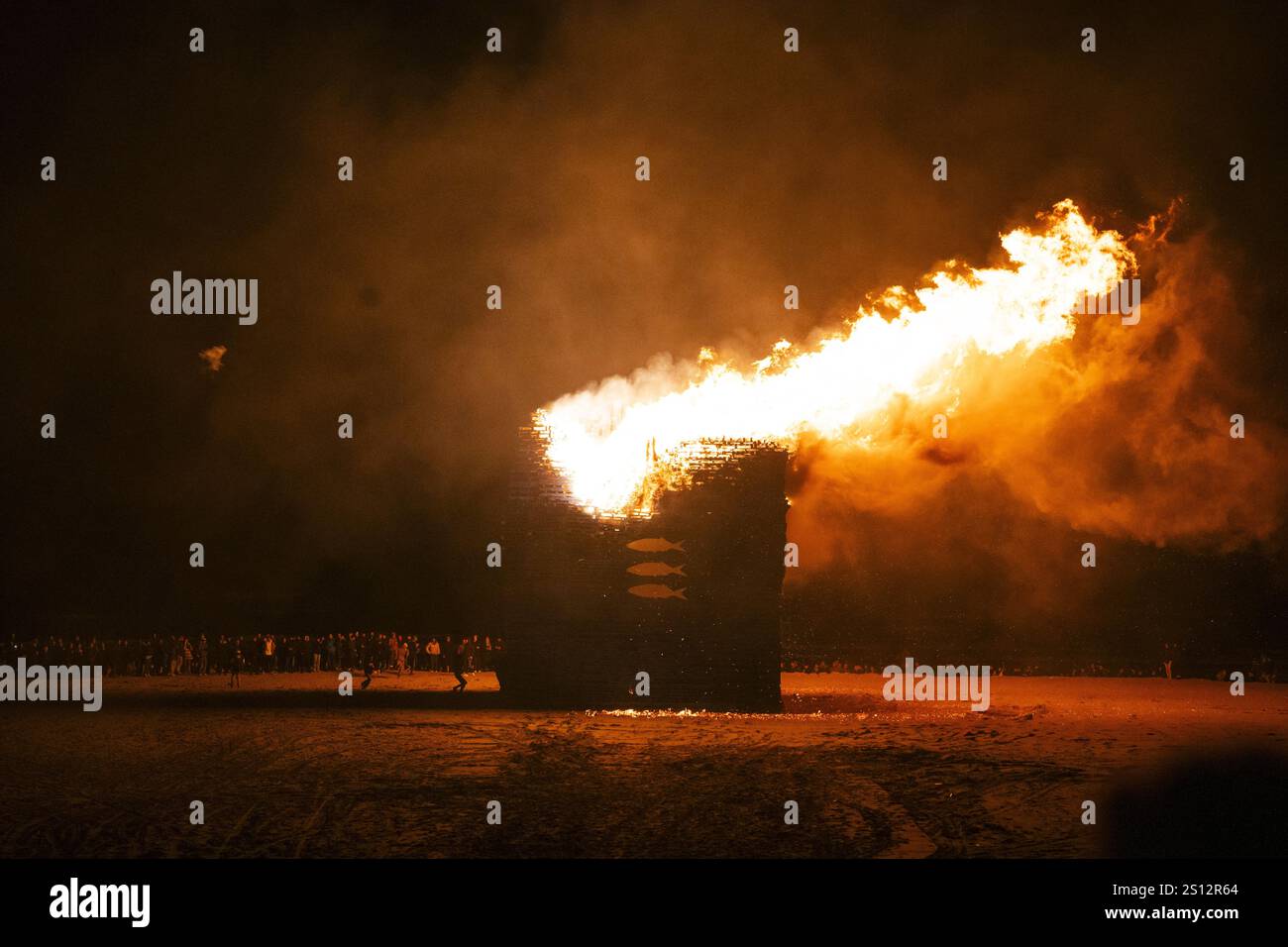 Scheveningen beach, Netherlands. 30th December, 2024. SCHEVENINGEN ...