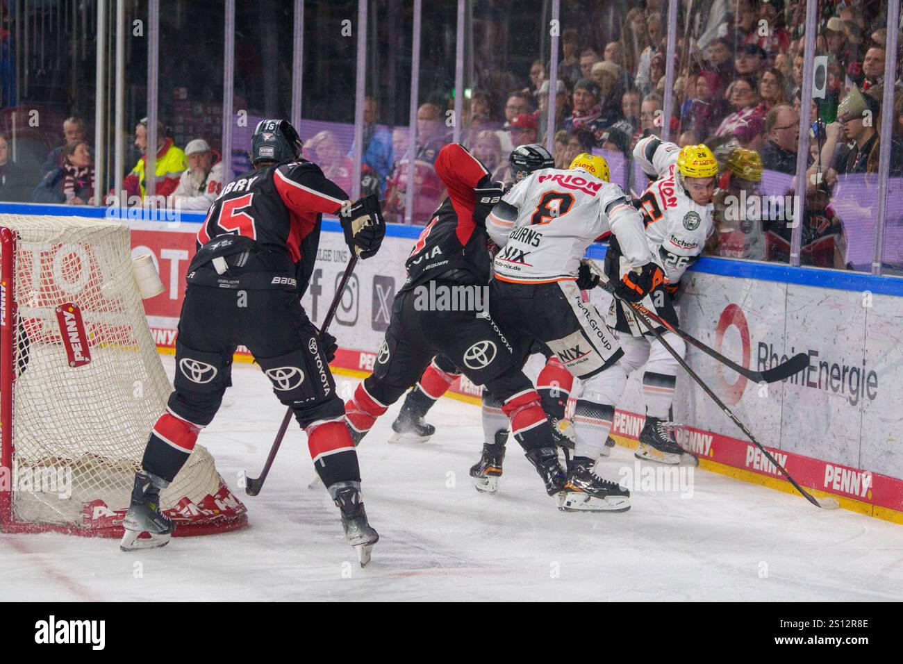 11.10.2024, DEL, German Ice Hockey League Season 2024/25, 32. Matchday ...