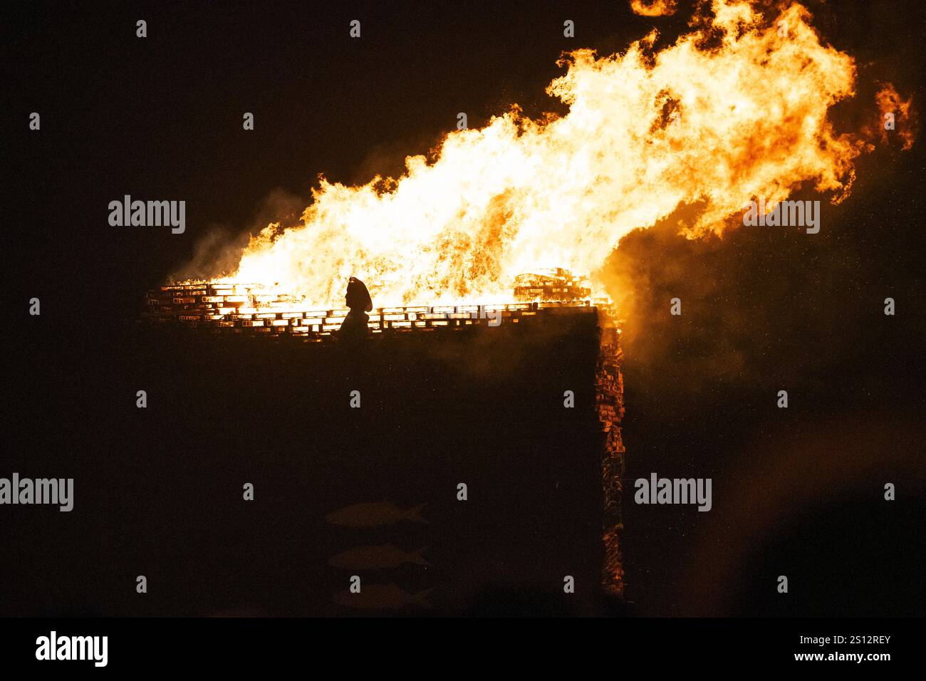 Scheveningen beach, Netherlands. 30th December, 2024. SCHEVENINGEN ...