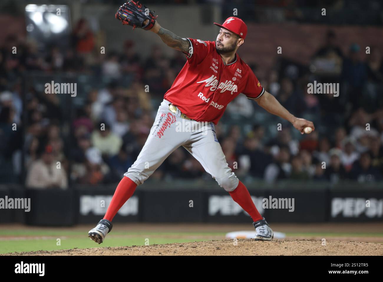 HERMOSILLO, MEXICO - DECEMBER 29: Jesus Soto, Venados de Mazatlan's ...