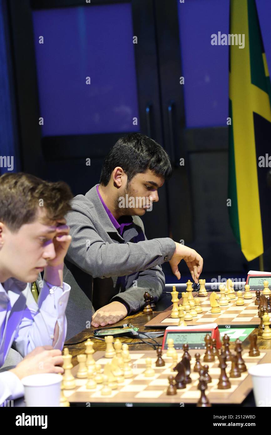 New York, USA. 30th Dec, 2024. FIDE Chess Rapid & Blitz Championship at ...