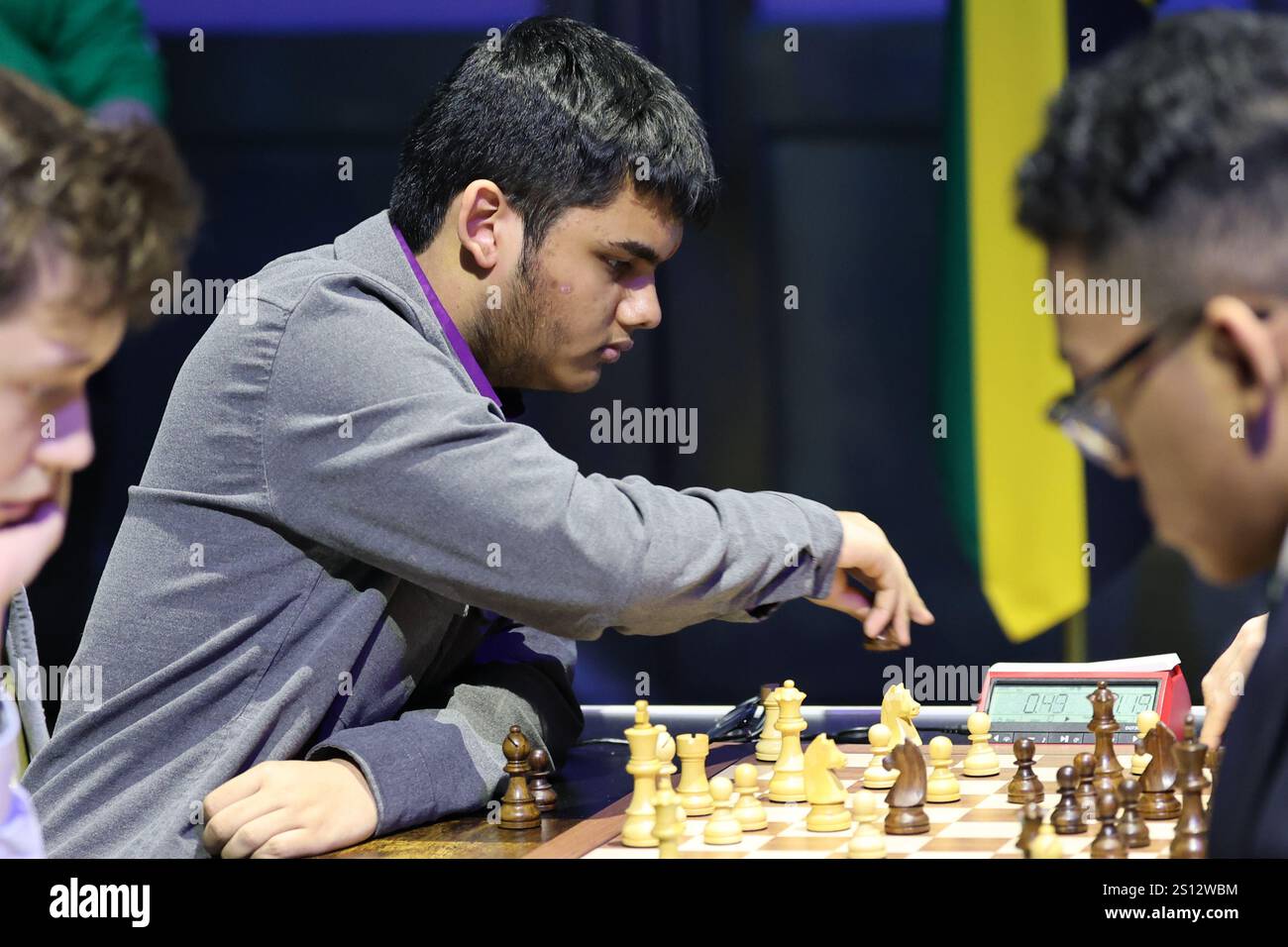 New York, USA. 30th Dec, 2024. FIDE Chess Rapid & Blitz Championship at ...