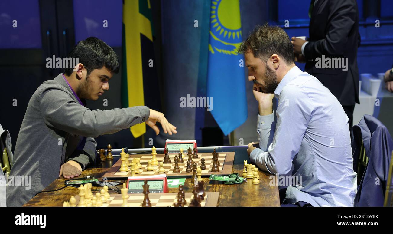 New York, USA. 30th Dec, 2024. FIDE Chess Rapid & Blitz Championship at ...