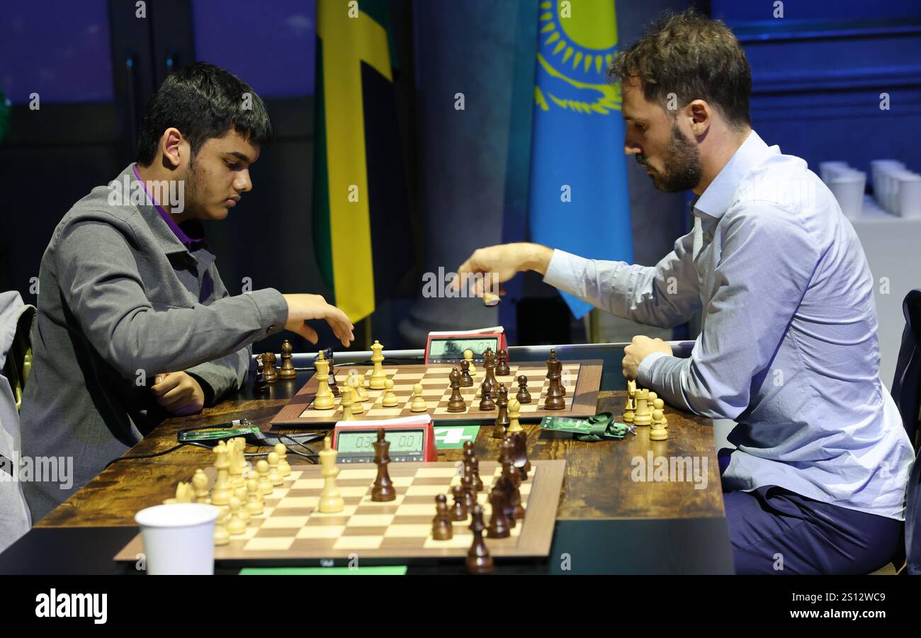 New York, USA. 30th Dec, 2024. FIDE Chess Rapid & Blitz Championship at ...