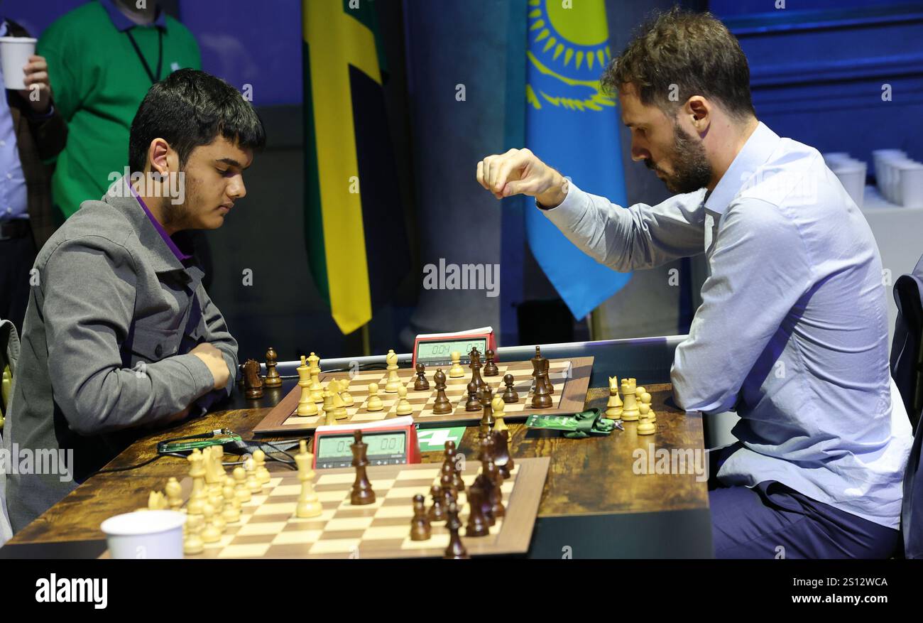 New York, USA. 30th Dec, 2024. FIDE Chess Rapid & Blitz Championship at ...