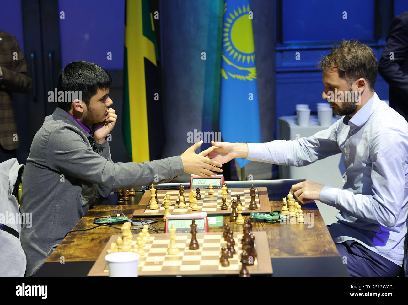 New York, USA. 30th Dec, 2024. FIDE Chess Rapid & Blitz Championship at ...