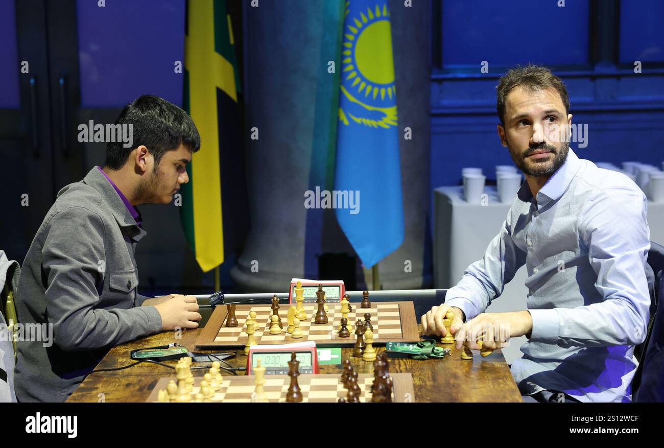 New York, USA. 30th Dec, 2024. FIDE Chess Rapid & Blitz Championship at ...