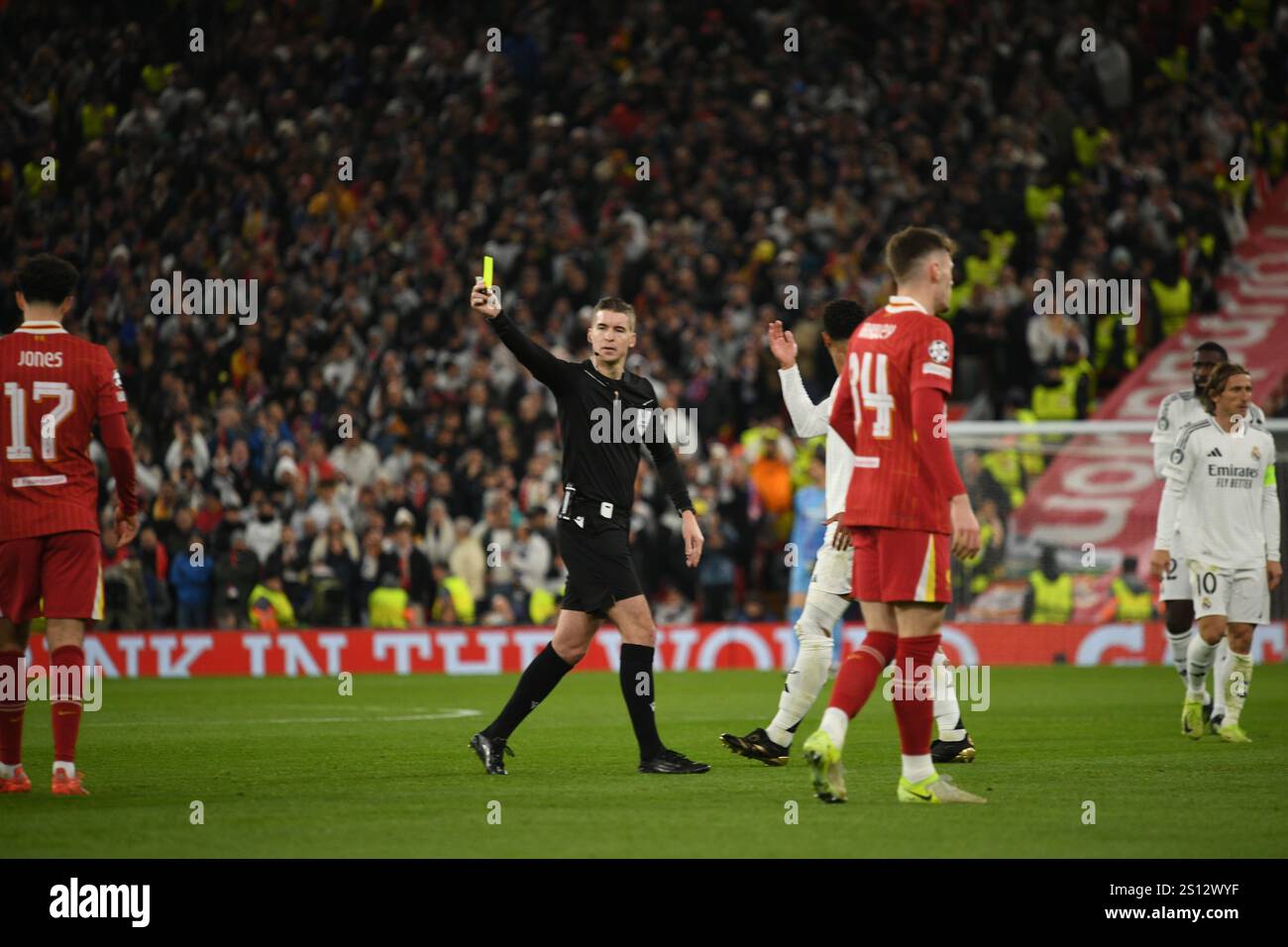 François Letexier (referee) in action during the UEFA 2024 Champions ...