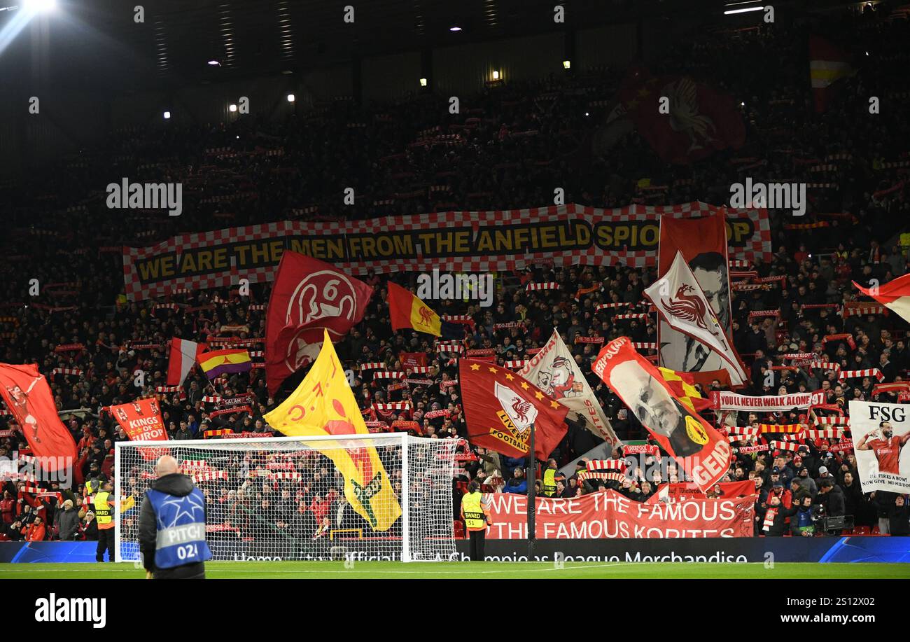 Atmosphere before kick off in the UEFA 2024 Champions League group ...