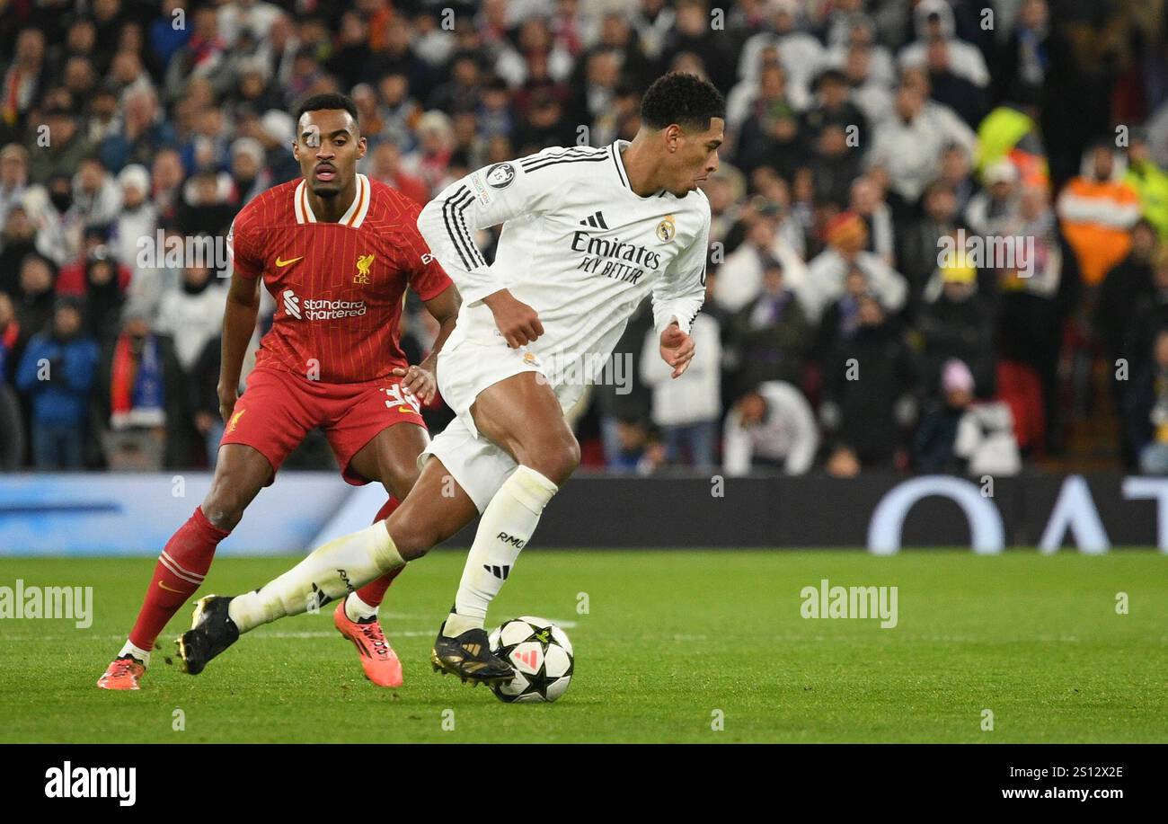 Jude Bellingham, Ryan Gravenberch in action during the UEFA 2024 ...