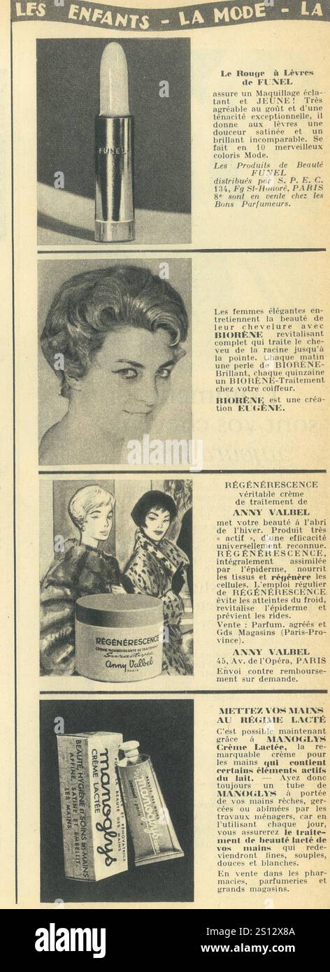1950s makeup hi-res stock photography and images - Alamy