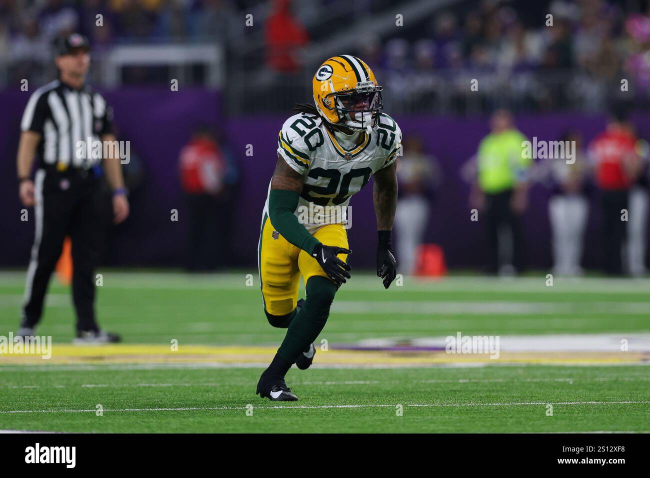Green Bay Packers safety Javon Bullard advances across the field during ...
