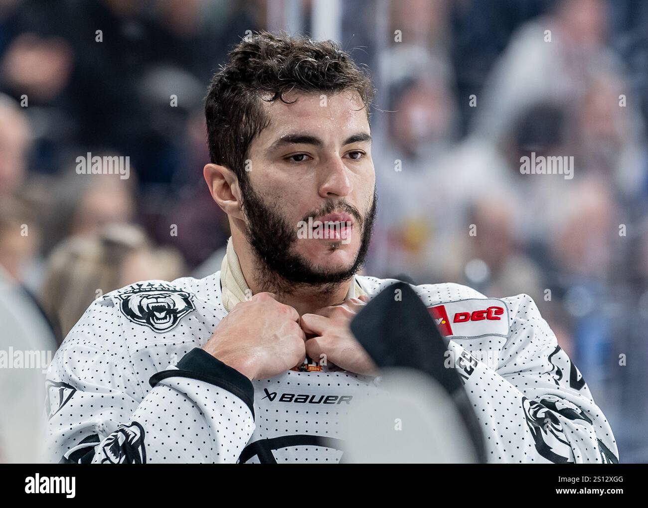 Phil Varone (Grizzlys Wolfsburg, #26). GER, EHC Red Bull Muenchen vs ...