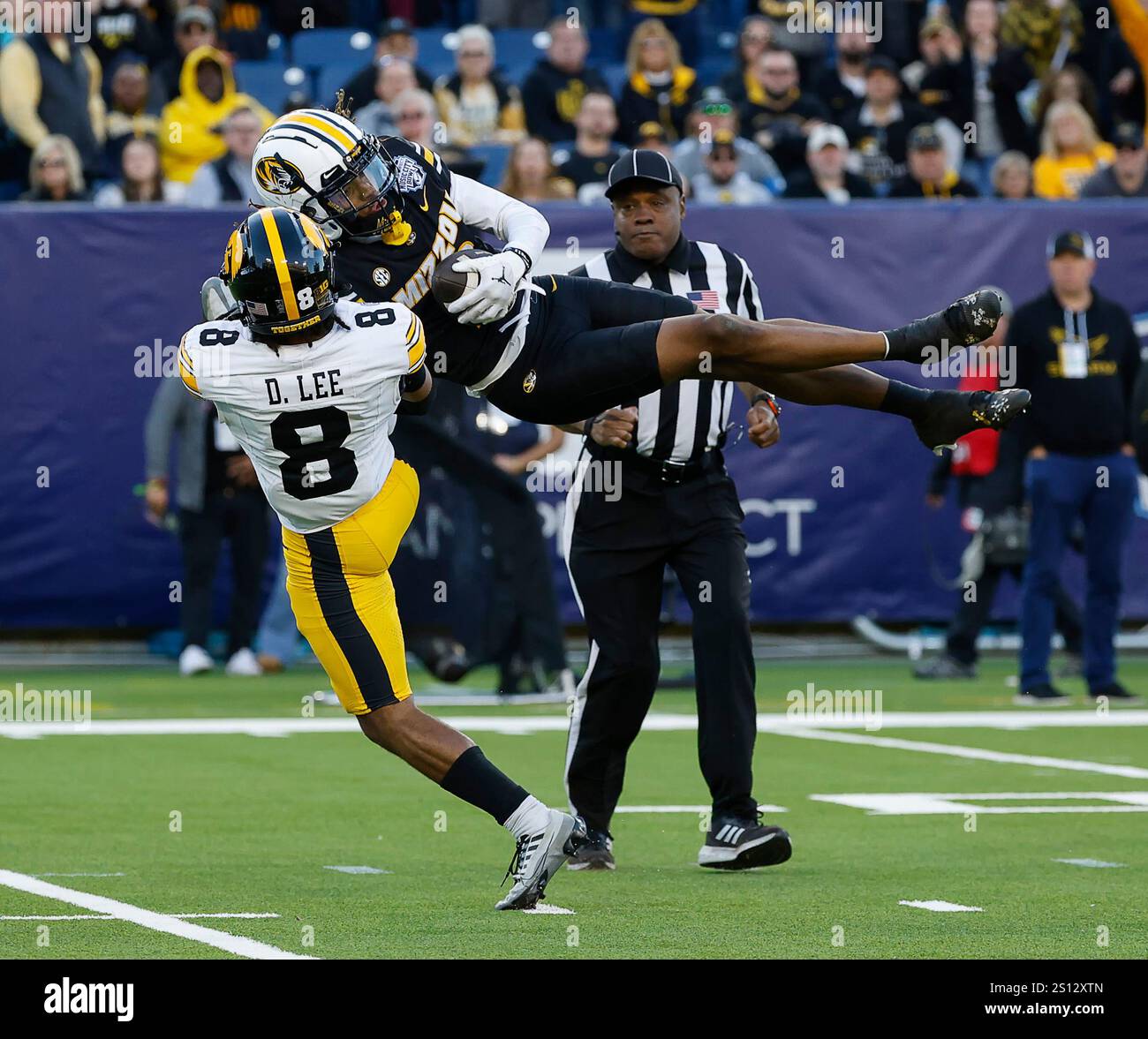 Nashville, TN, USA. 30th Dec, 2024. University of Missouri Tigers WR #2 ...