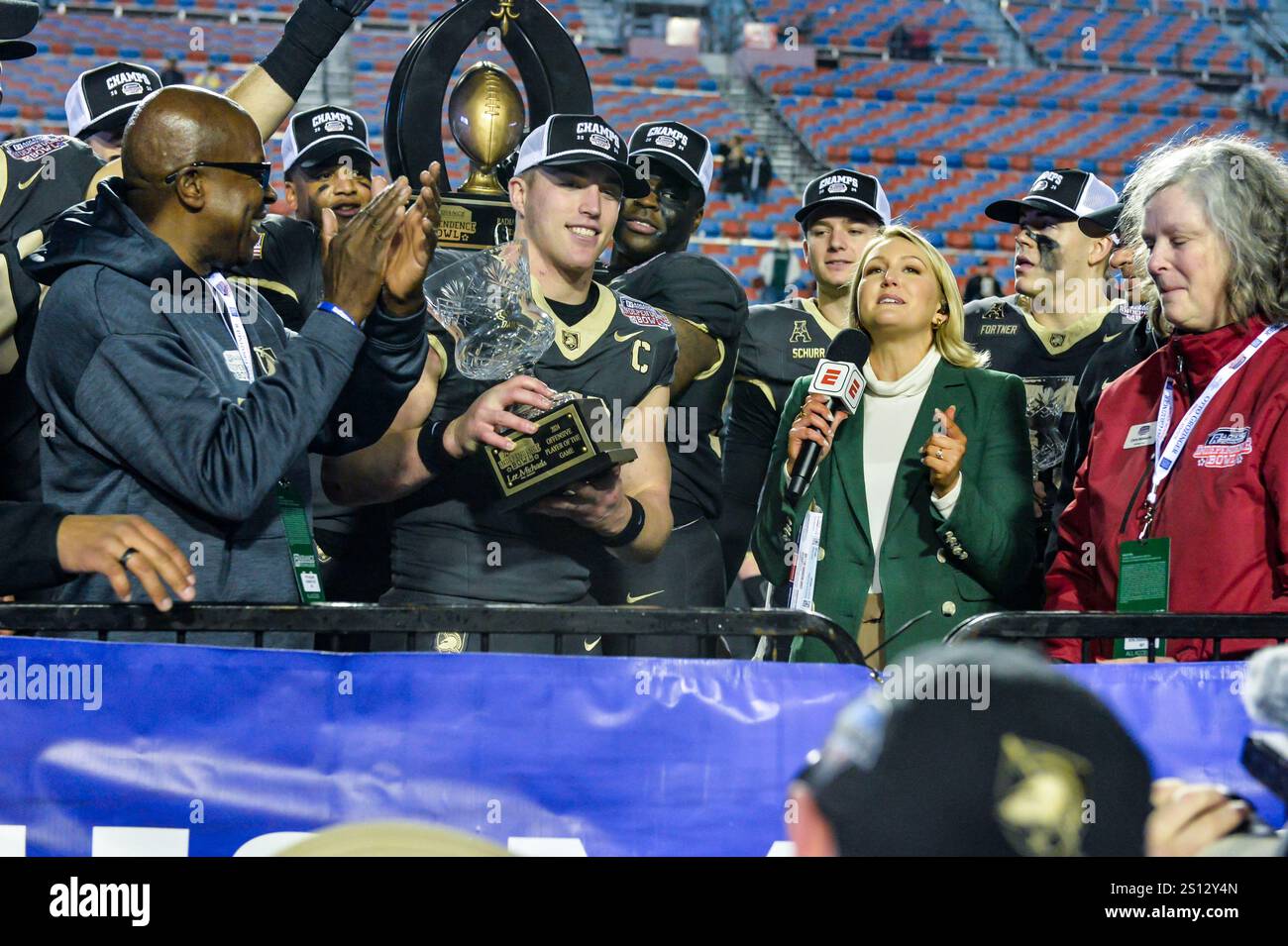 Shreveport, Louisiana, USA. 28th Dec, 2024. Army Black Knights ...