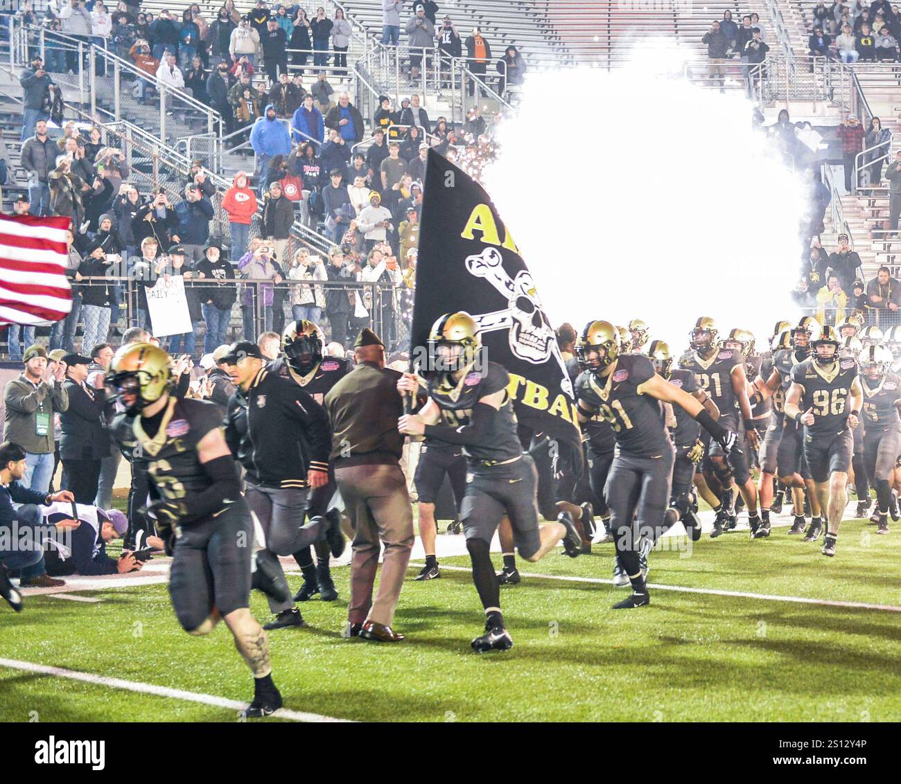 Shreveport, Louisiana, USA. 28th Dec, 2024. The Army West Point Black ...