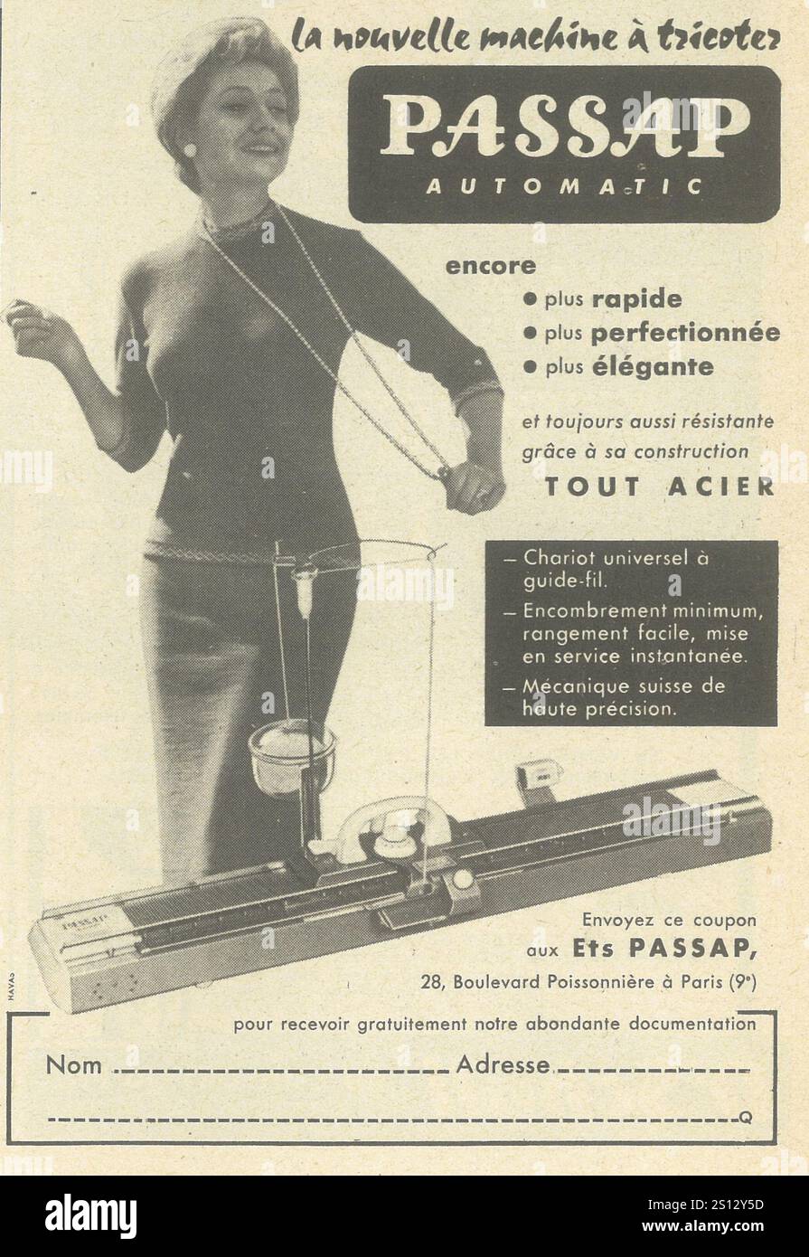 1950s advertisement machine hi-res stock photography and images - Alamy