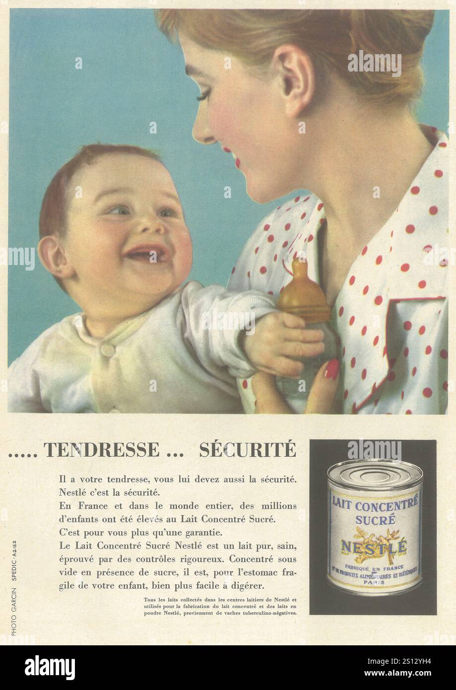 Nestle milk poster hi-res stock photography and images - Alamy