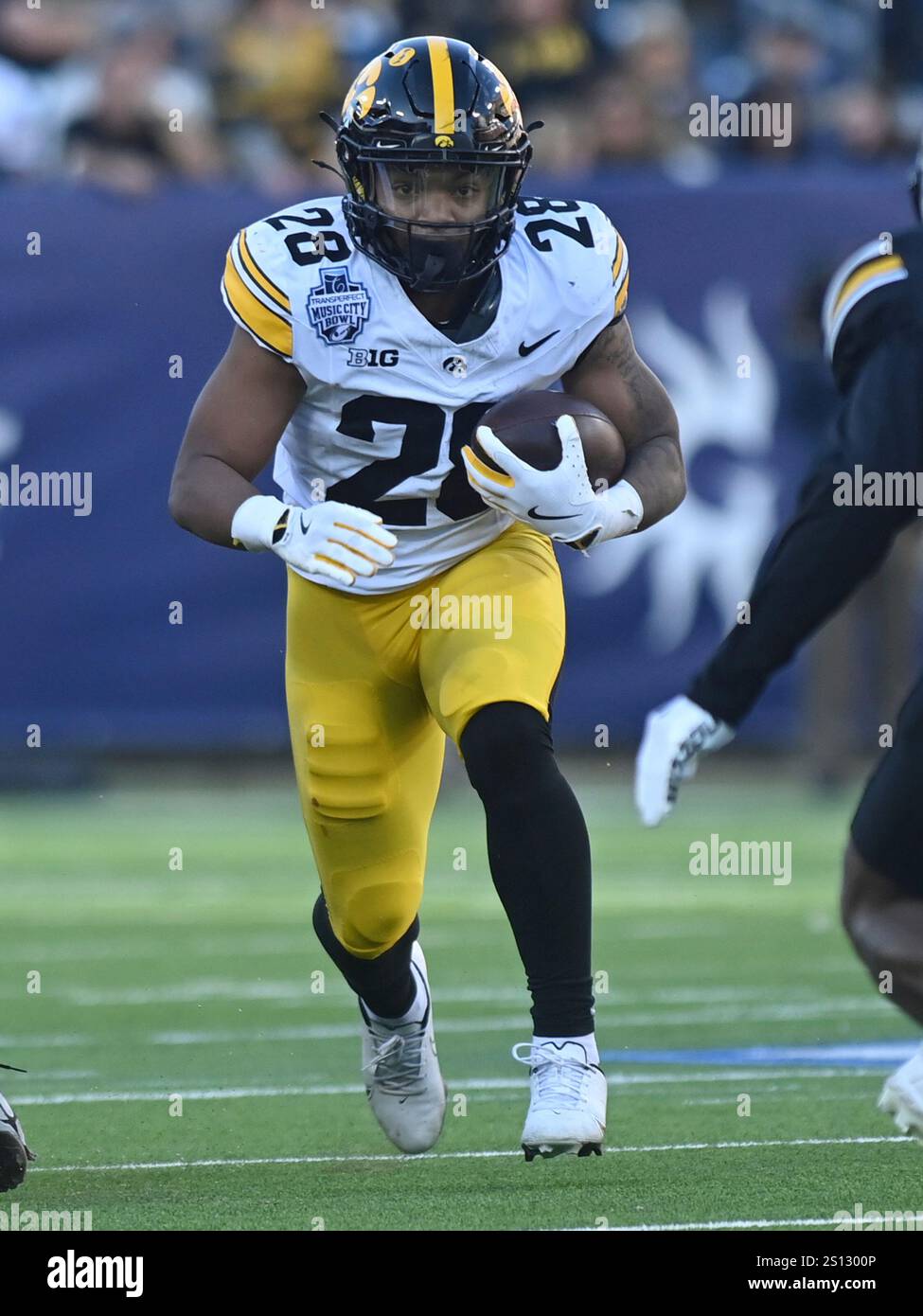NASHVILLE, TN - DECEMBER 30: Iowa Hawkeyes running back Kamari Moulton ...