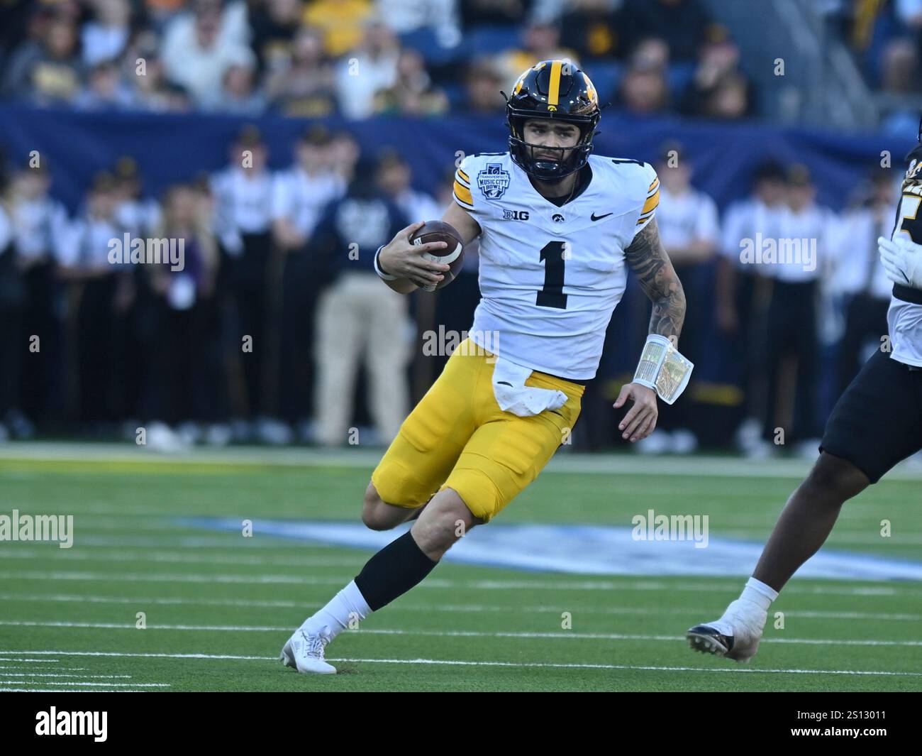 NASHVILLE, TN - DECEMBER 30: Iowa Hawkeyes quarterback Brendan Sullivan ...