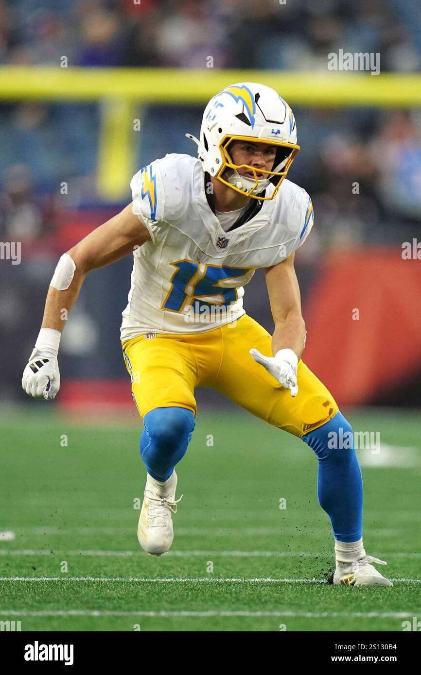 Los Angeles Chargers wide receiver Ladd McConkey (15) during an NFL ...