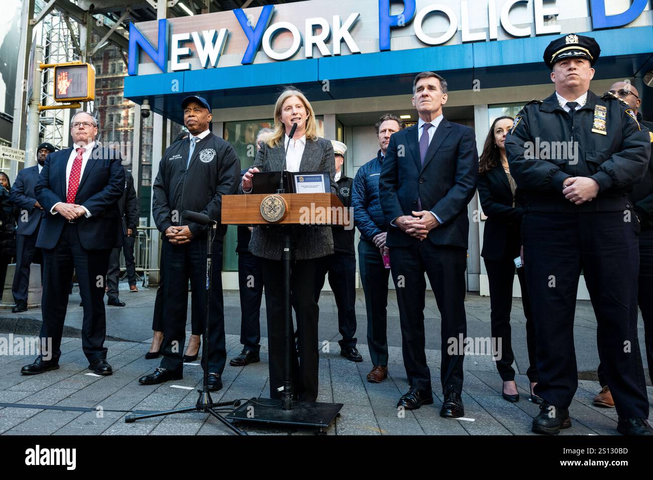 New York, United States. 30th Dec, 2024. New York City Police ...